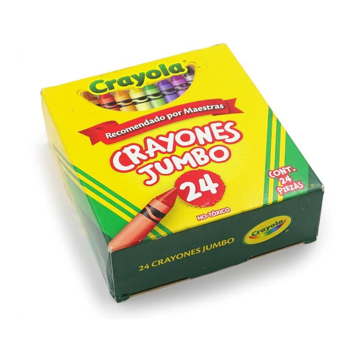 CRAYONES JUMBO CRAYOLA C/24PZ