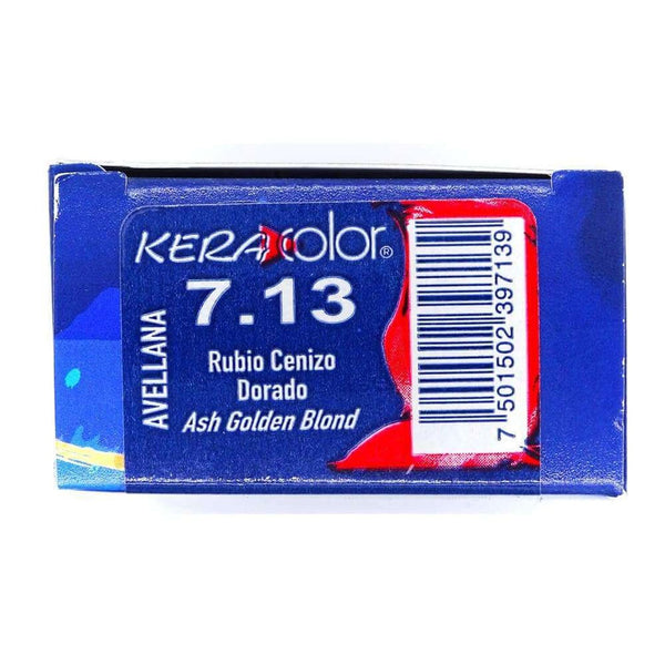 TINTE KERA-COLOR RUBIO MEDIO CENIZO DORADO (AVELLANA) - Almacenes farah