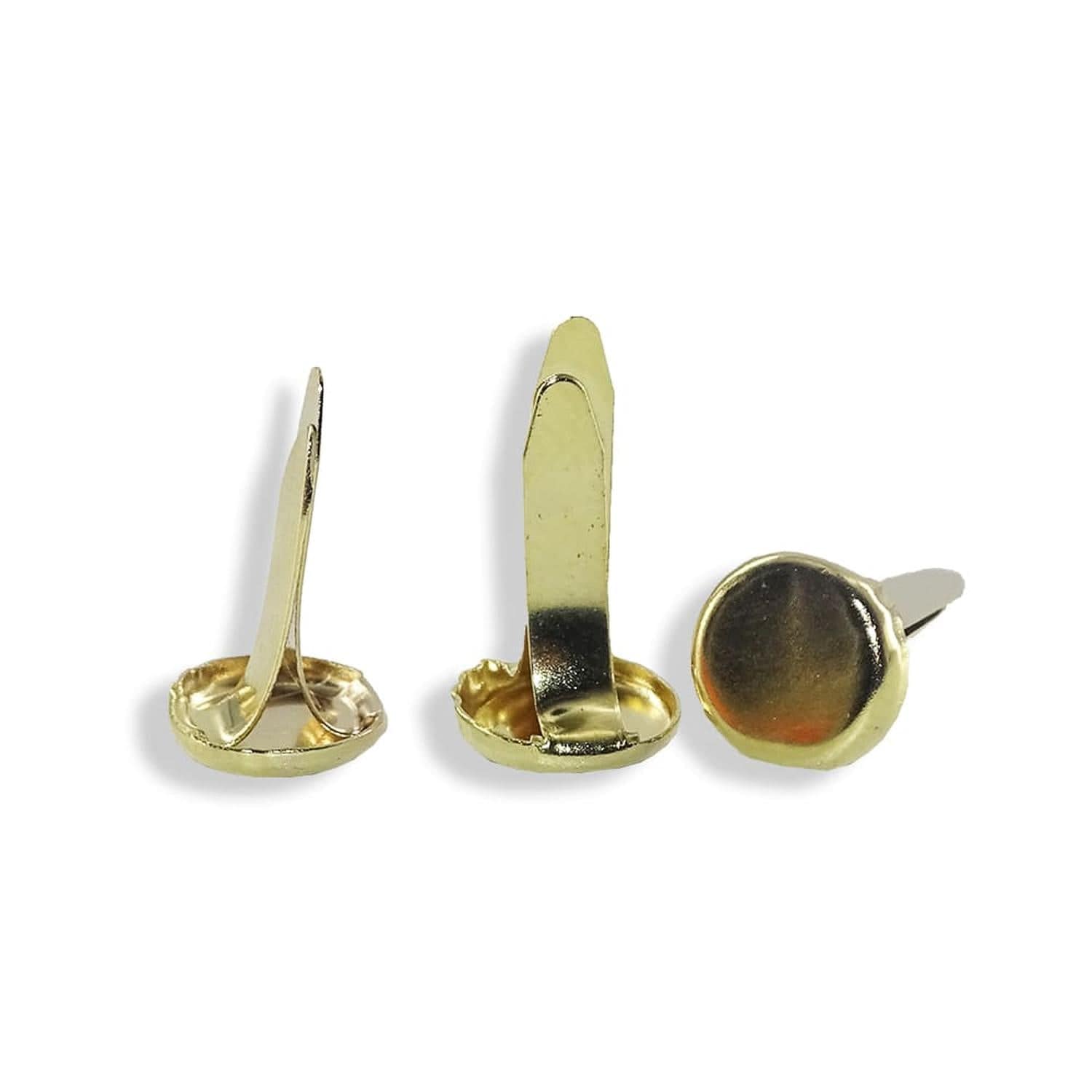 BROCHE LATONADO DE 14MM CAJA C/100PZ MAE