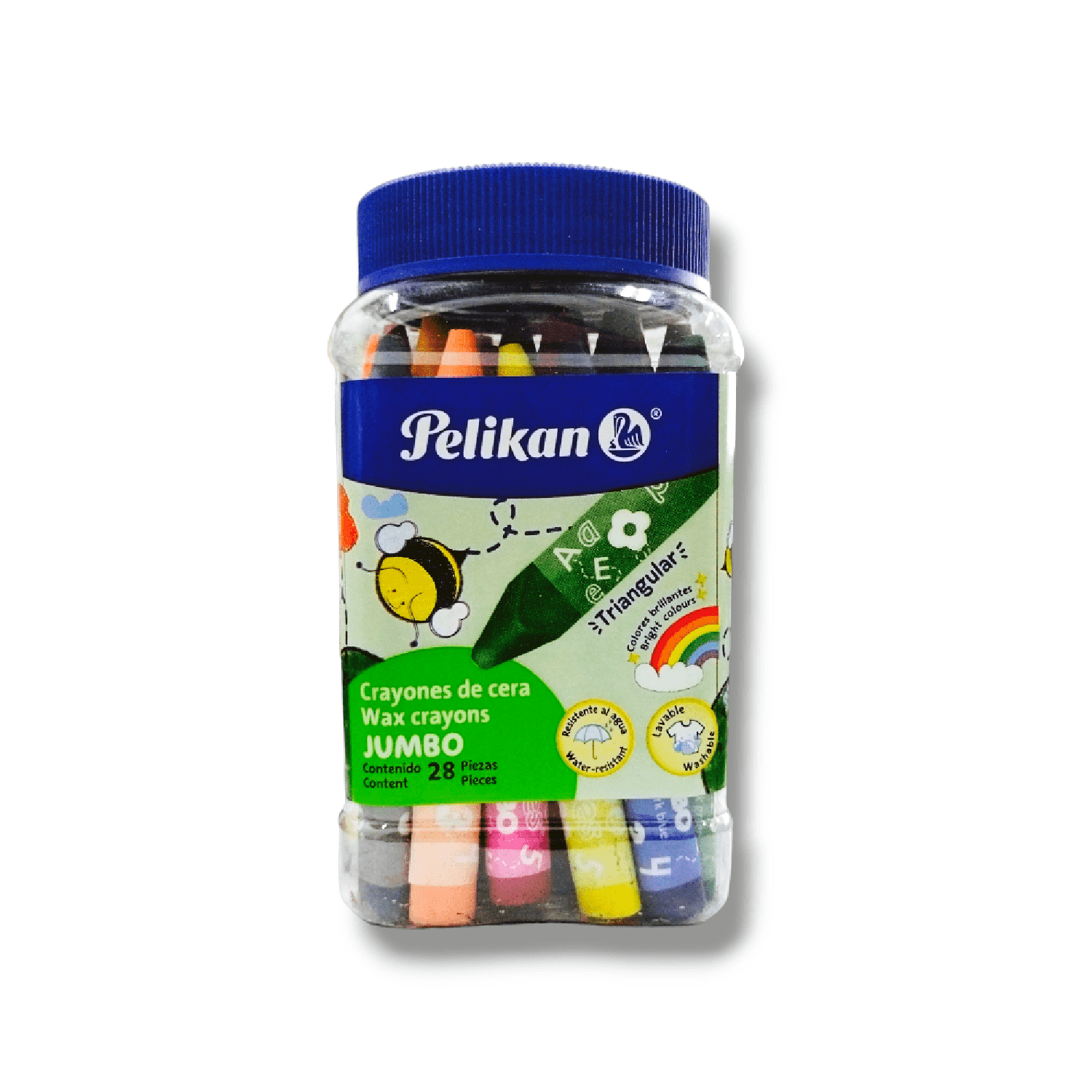 PELICRAYON JUMBO TRIANGULAR C/28PZ PELIKAN