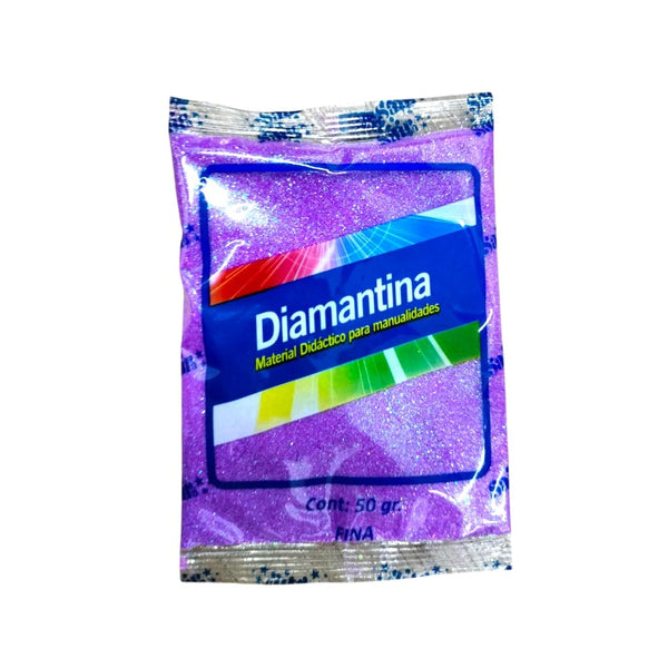 DIAMANTINA FINA 50G 24 IRIS MORADO - Almacenes farah