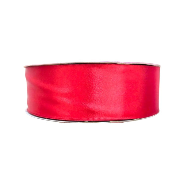 LISTON SATINADO 2 CARAS C/50M #9 ROJO - Almacenes farah