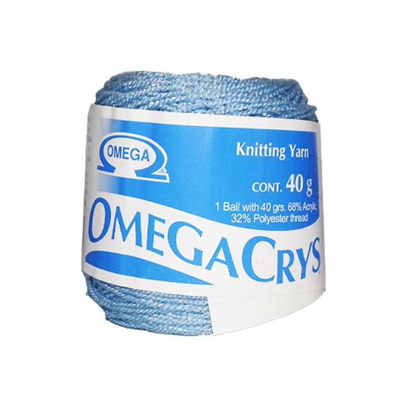 HILO OMEGACRYS DE 40G #211 AZUL CIELO*